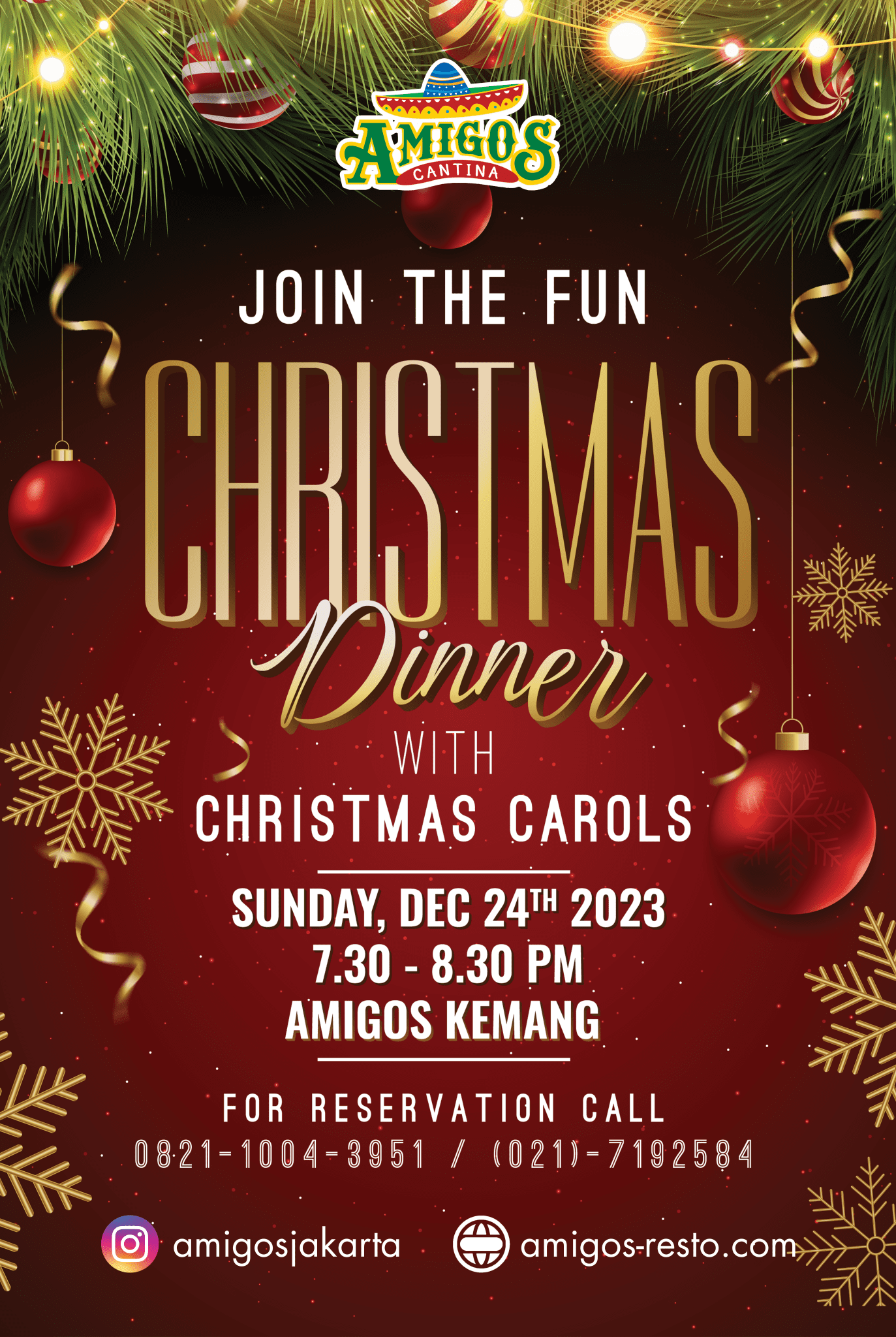 Amigos – Foods, Drinks, Friends & Fantastic Flavors